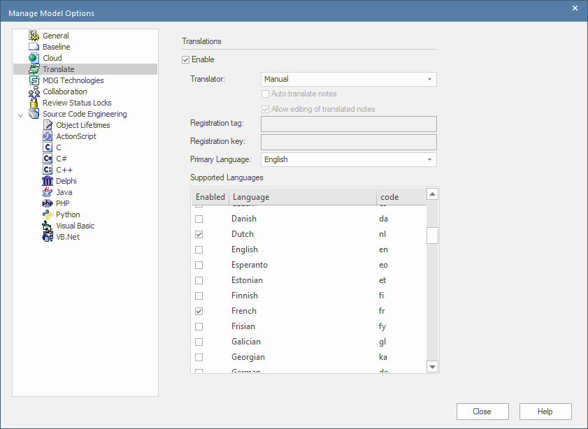 Multi-language Translation - eaTeamWorks